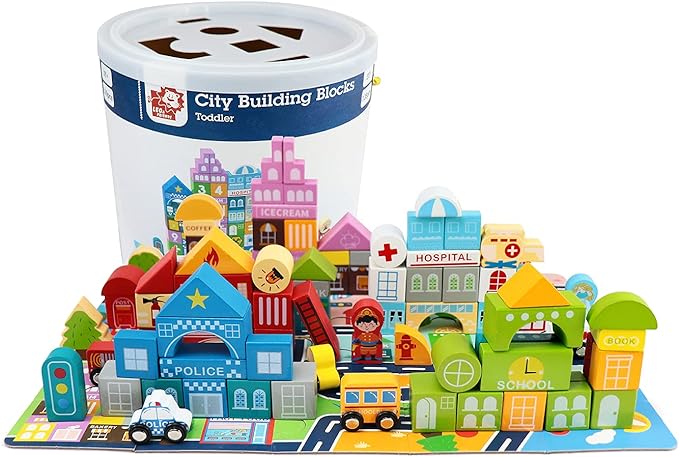 Wooden City Building Blocks – The TCMU Store
