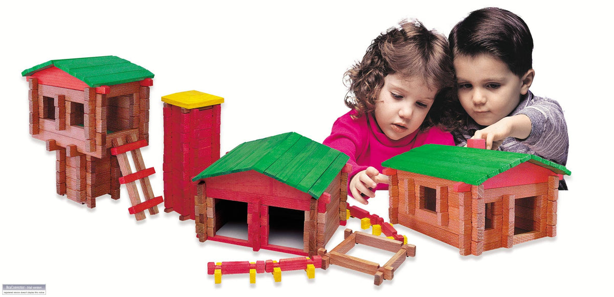 Roy Toy 250 pc Deluxe Building Set – The TCMU Store